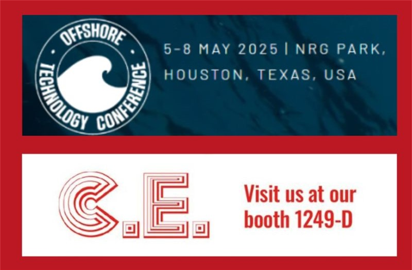 5 - 8 MAY: WE PARTECIPATE IN OTC 2025!